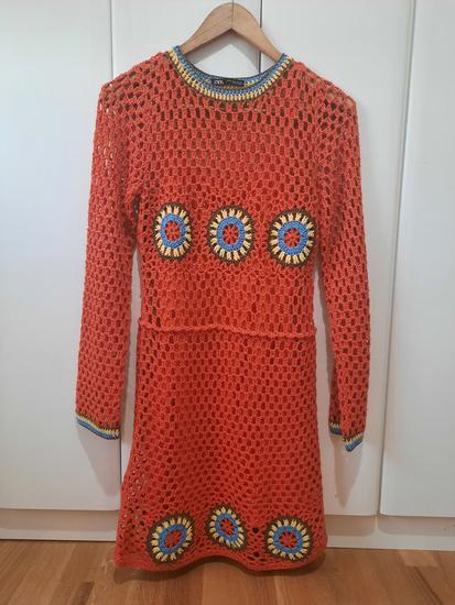 Zara pletena haljina