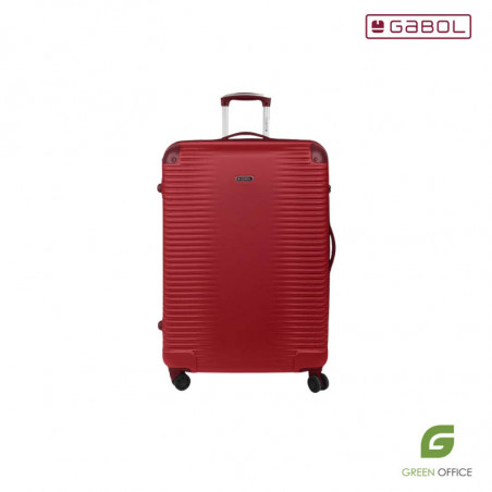 Gabol Balance veliki kofer proširivi ABS crveni