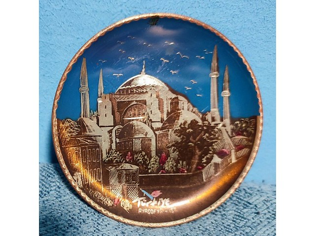 Aya Sofia Istanbul stari bakarni tanjirić