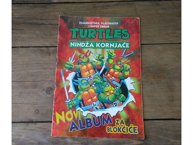 ALBUM ZA BLOKCICE TURTLES