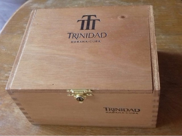 Drvena kutija za cigare TRINIDAD HABANA CUBA