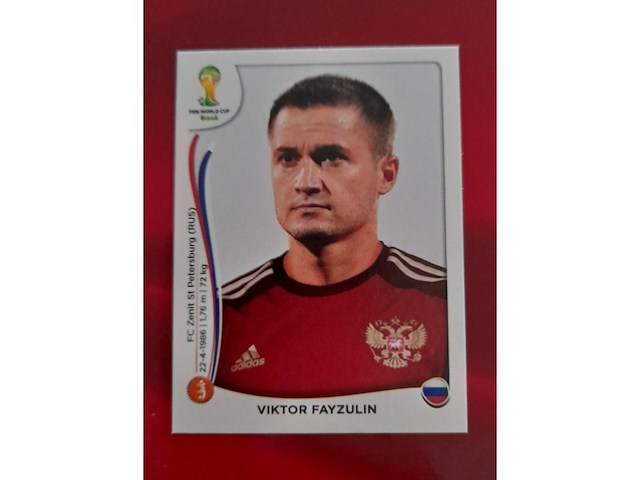 Fifa 2014, Brazil, Panini, Sličica #613