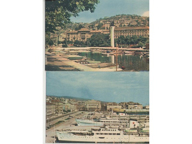 Rijeka 2 razglednice