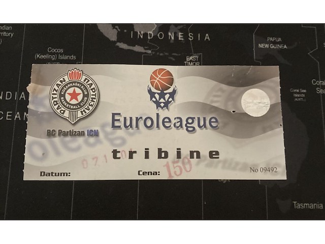 Partizan - Cibona, euroleague 2001