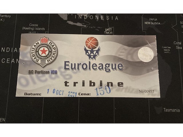 Partizan - Oostende, euroleague 2001