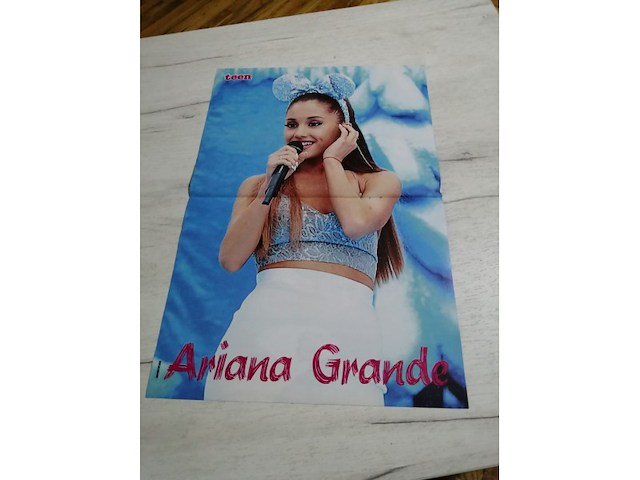 Poster(dvostrani) Ariana Grande/Austin i Ally