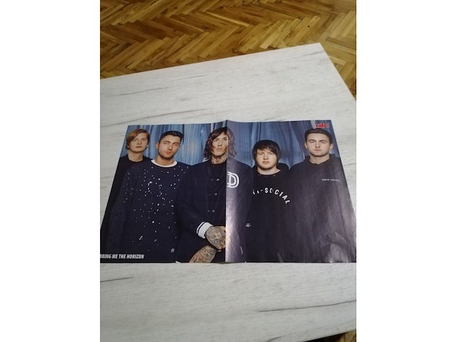 Poster(dvostrani) Bring Me The Horizon/Shinee