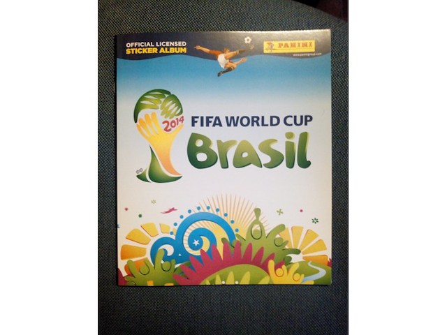 BRAZIL WC 2014 PRAZAN ALBUM  MINT