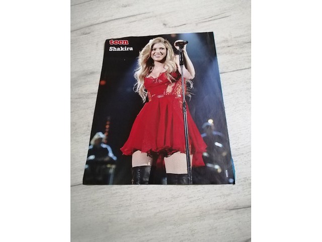 Poster(dvostrani) Shakira/Diego Dominguez
