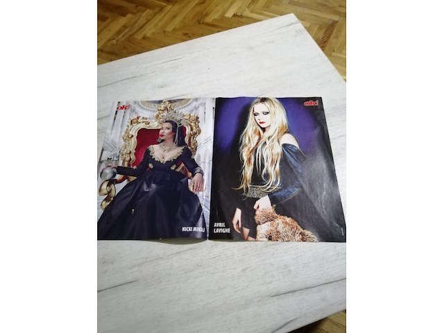 Poster(dvostrani) R.Minaj/A.Lavigne/T.Swift/Pet poster