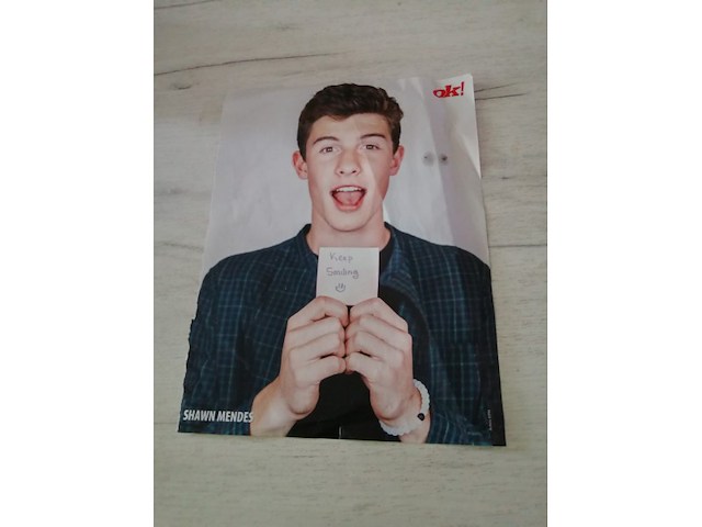 Poster(dvostrani) Shawn Mendes/ZOO poster