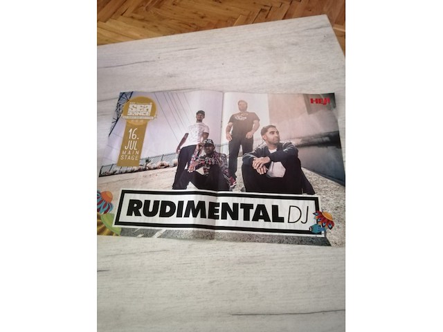 Poster(dvostrani) Rudimental DJ/Ariana Grande/Becky G