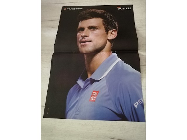 Poster(dvostrani) Novak Đoković/Calvin Klein Jeans