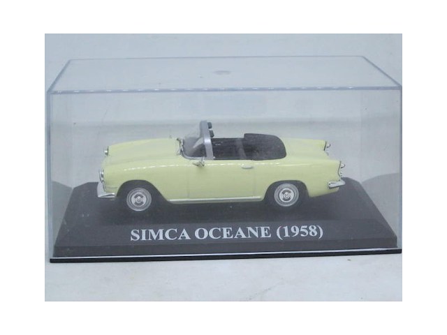 1:43 altaya simca oceane