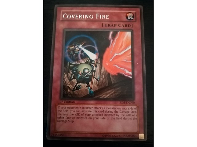 Yu-GI-OH!- Covering Fire (Rare)