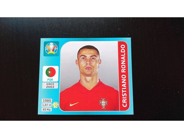 Euro 2020 Panini Tournament edition broj 652 Ronaldo