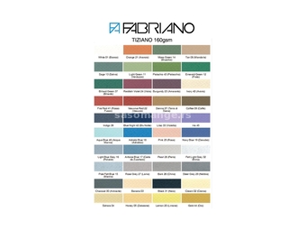 Papir Tiziano A4 160g pk50 Fabriano 21297105 zabaione