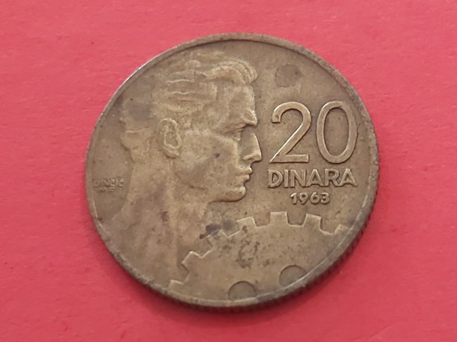 SFRJ  - 20 dinara 1963 god