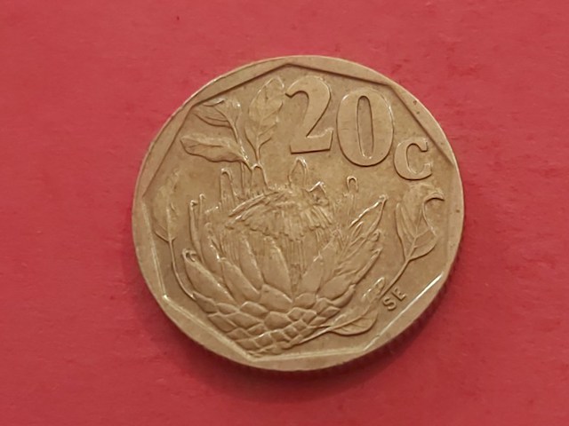 Južna Afrika  - 20 cent 1992 god