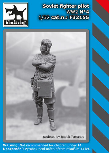 Black Dog F32155 Soviet Fighter Pilot WWII No. 4