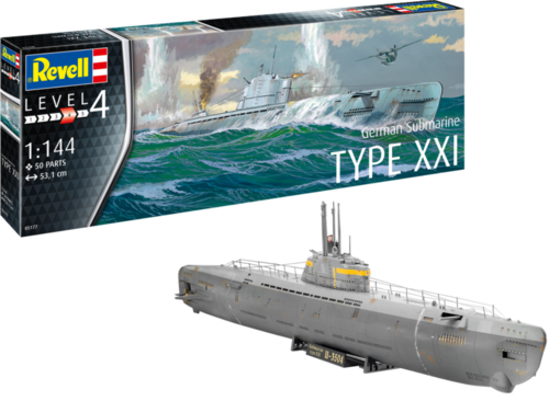 Revell 05177 German Submarine Type XXI