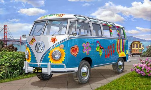 Revell 07050 VW T1 Samba Bus Flower Power