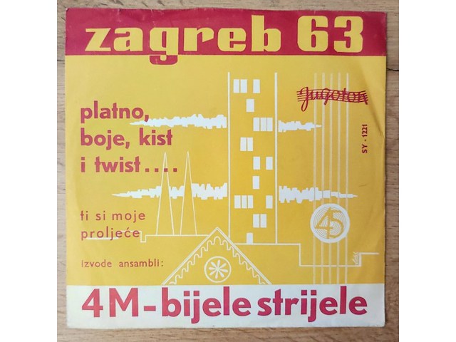 4M - Bijele Strijele – Platno, Boje, Kist I Twist....