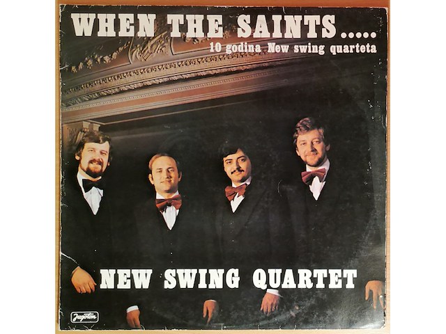 LP NEW SWING QUARTET - When The Saints (1979) MINT