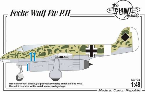 Planet Models 224 Focke Wulf P.II