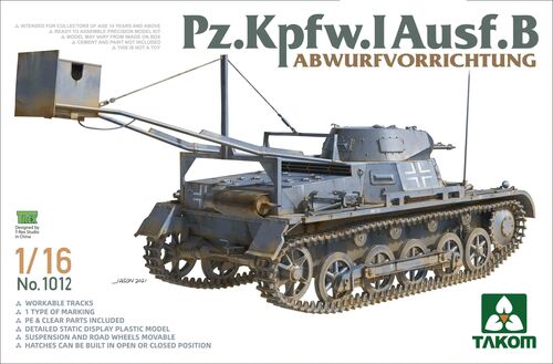 Takom 1012 Pz.Kpfw. I Ausf.B Abwurfvorrichtung