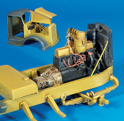 Plus Model 301 Engine-compartment detail set Opel Blitz - Italeri