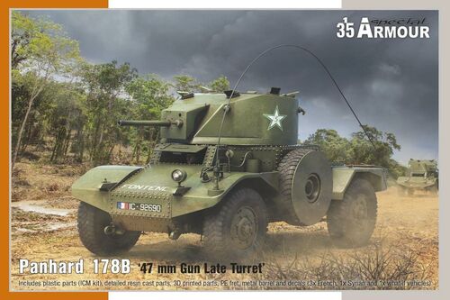 Special Armour 35009 Panhard 178B ‘47 mm Gun Late Turret’