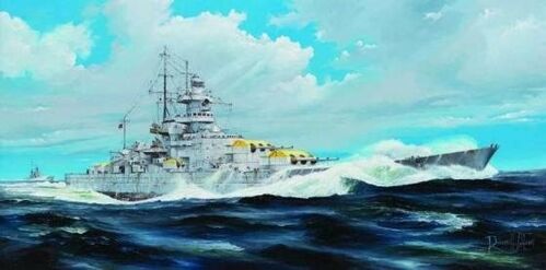 Trumpeter 03714 German Gneisenau Battleship