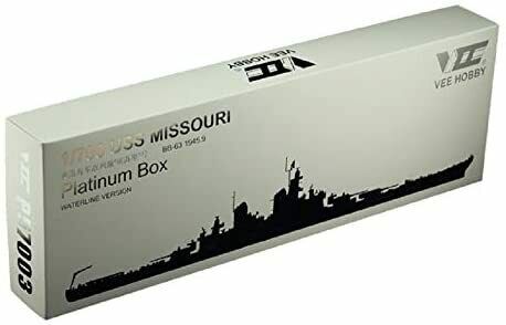 Vee Hobby P57003 USS MISSOURI BB-63 1945 Platinum Box