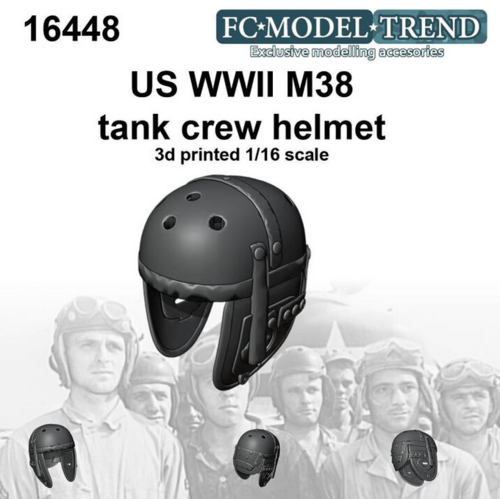 FC ModelTrend 16448 M38 tank crew helmet