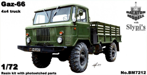 Balaton Modell BM7212 Gaz-66 4x4 truck
