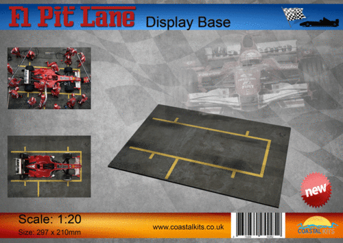 Coastal kits S057-20 1:20 Pit Lane 297 x 210mm