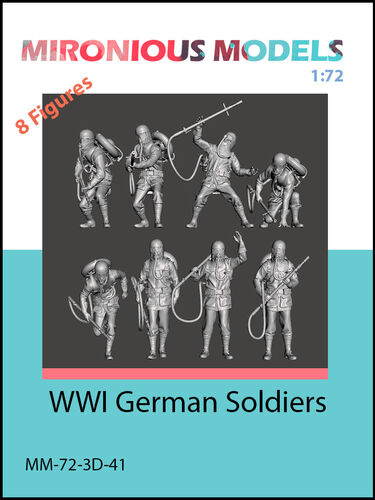 Mironious Models 72041 WWI German Soldiers