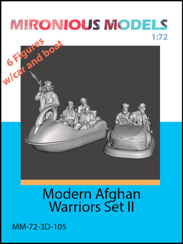 Mironious Models 72105 Modern Afghan Warriors Set II