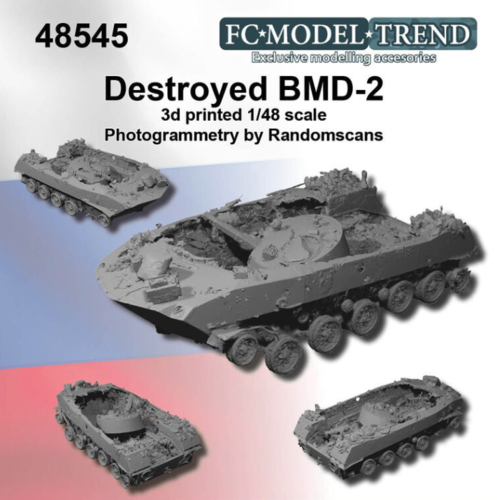 FC ModelTrend 48545 BMD-2 destroyed