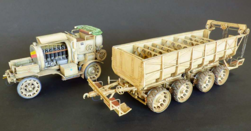 Plus Model 587 Artileriegeneratoewagen M.16 with munitionswagen
