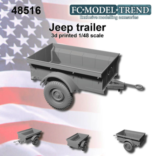 FC ModelTrend 48516 Bantam trailer for Jeep