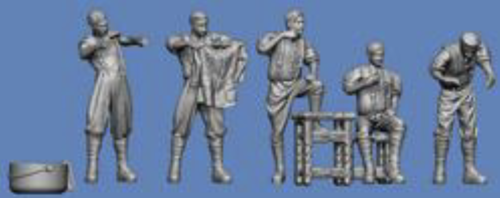 Germania-Figuren 72-WW1-511 American Infantry 1918 laundry day