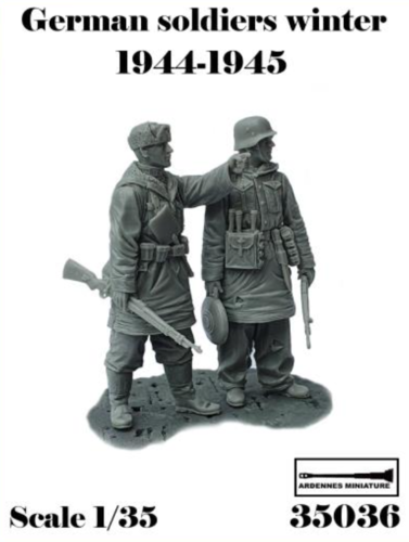 Ardennes Miniature 35036 German soldiers winter 1944-1945 set
