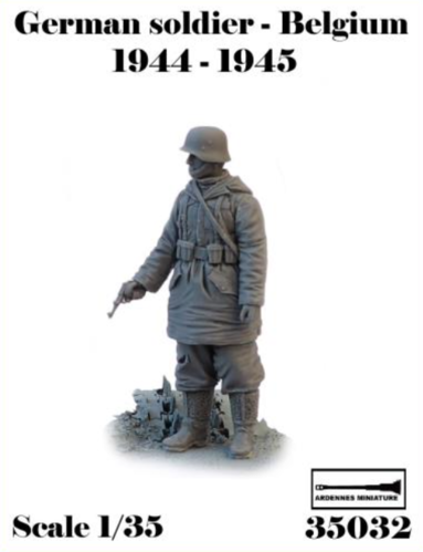 Ardennes Miniature 35032 German soldier - Belgium 1944-1945