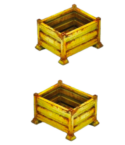 HD Models 35093 metal box pallet steel sides