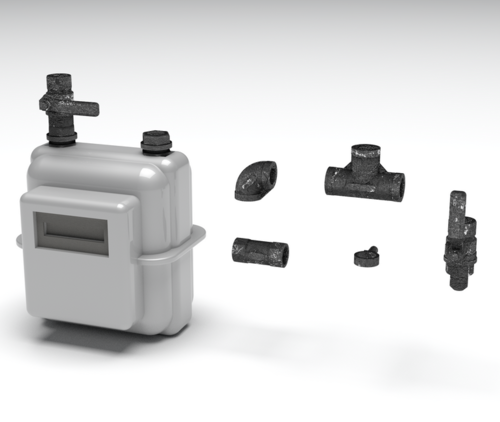 HD Models 35019 Civil Gas System