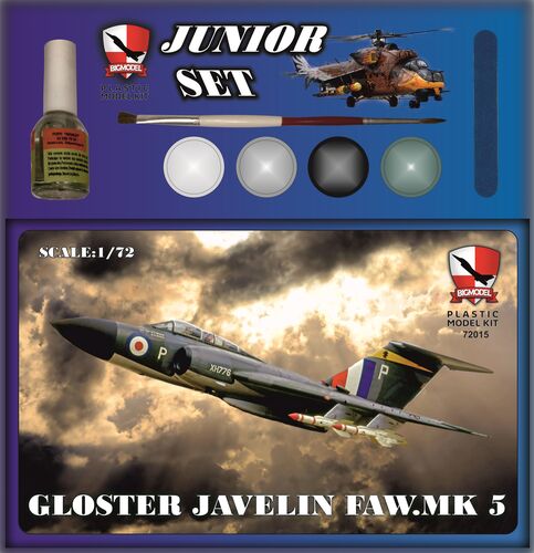 Big Model JS72015 Gloster Javelin FAW.MK 5 - Junior Set