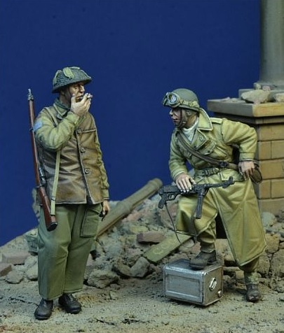 D-DAY miniature studio 35201 Canadian Soldiers