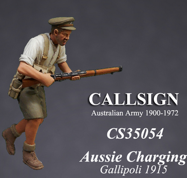 Callsign Models 35054 ANZAC attacking